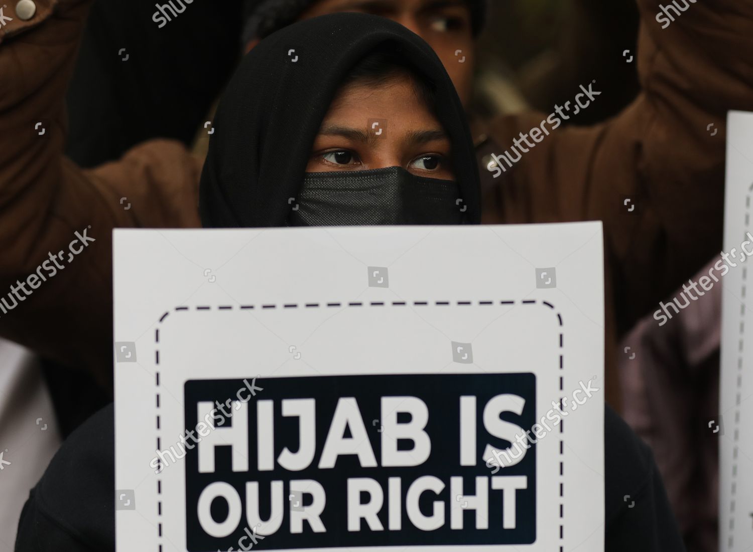 Indian Student Activists Muslim Students Federation Editorial Stock ...