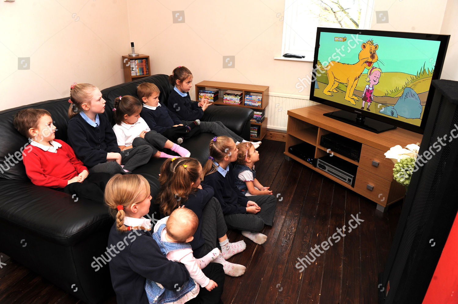 Lucas Children All Settle Down Watch Editorial Stock Photo - Stock ...