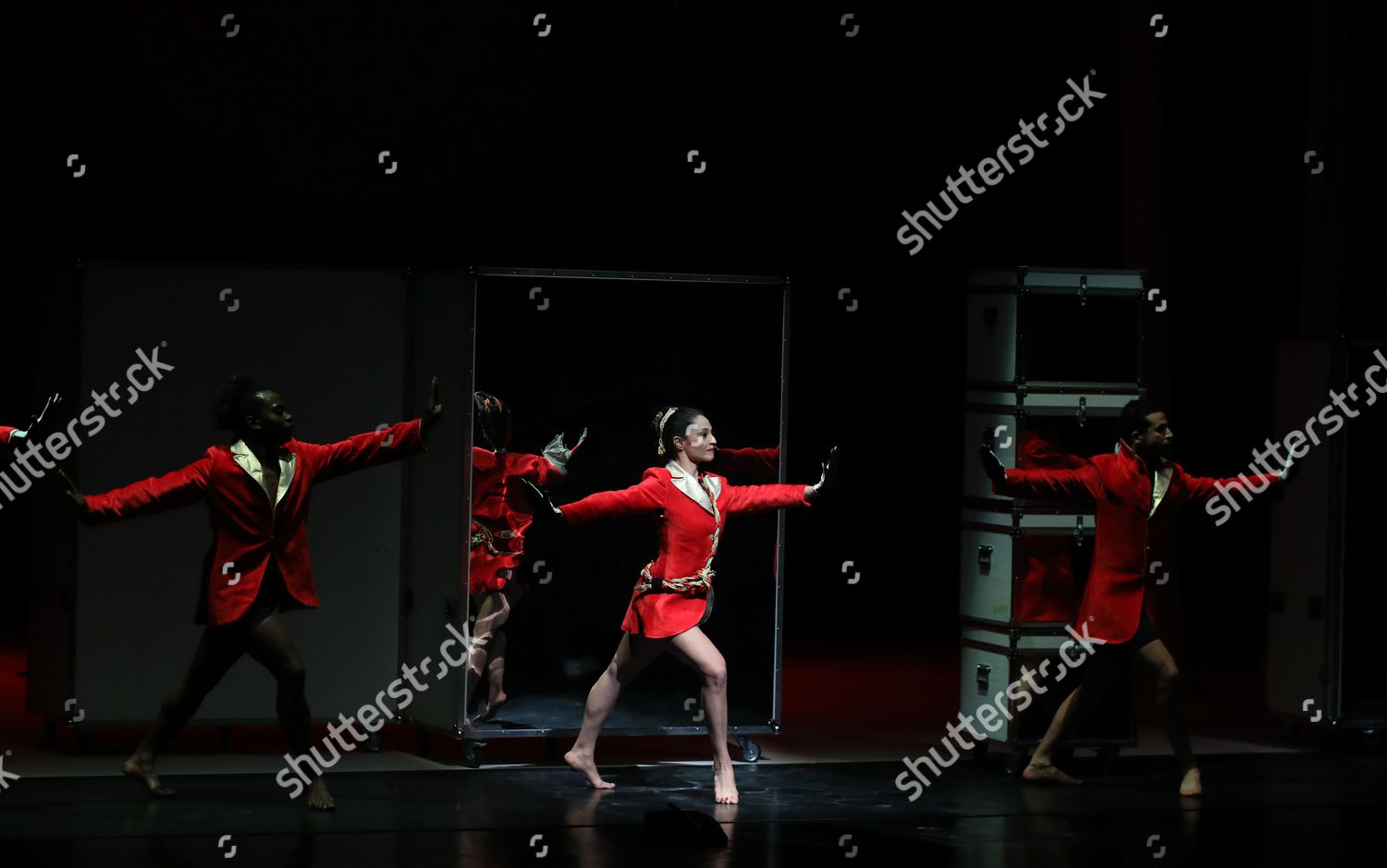 Tunisian Actors Perform During Multidisciplinary Show Editorial Stock ...
