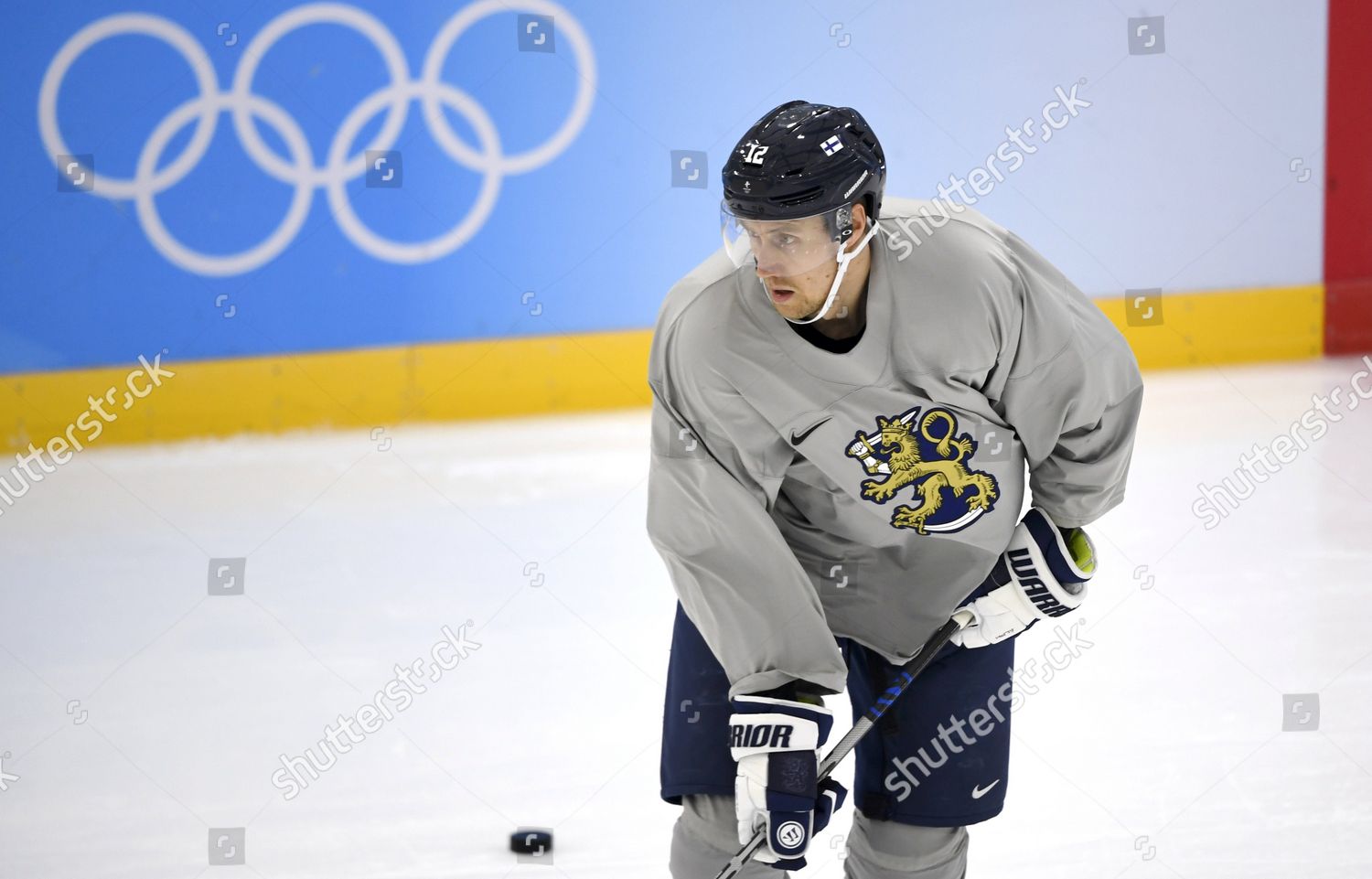 Marko Anttila Finland During Ice Hockey Editorial Stock Photo - Stock ...