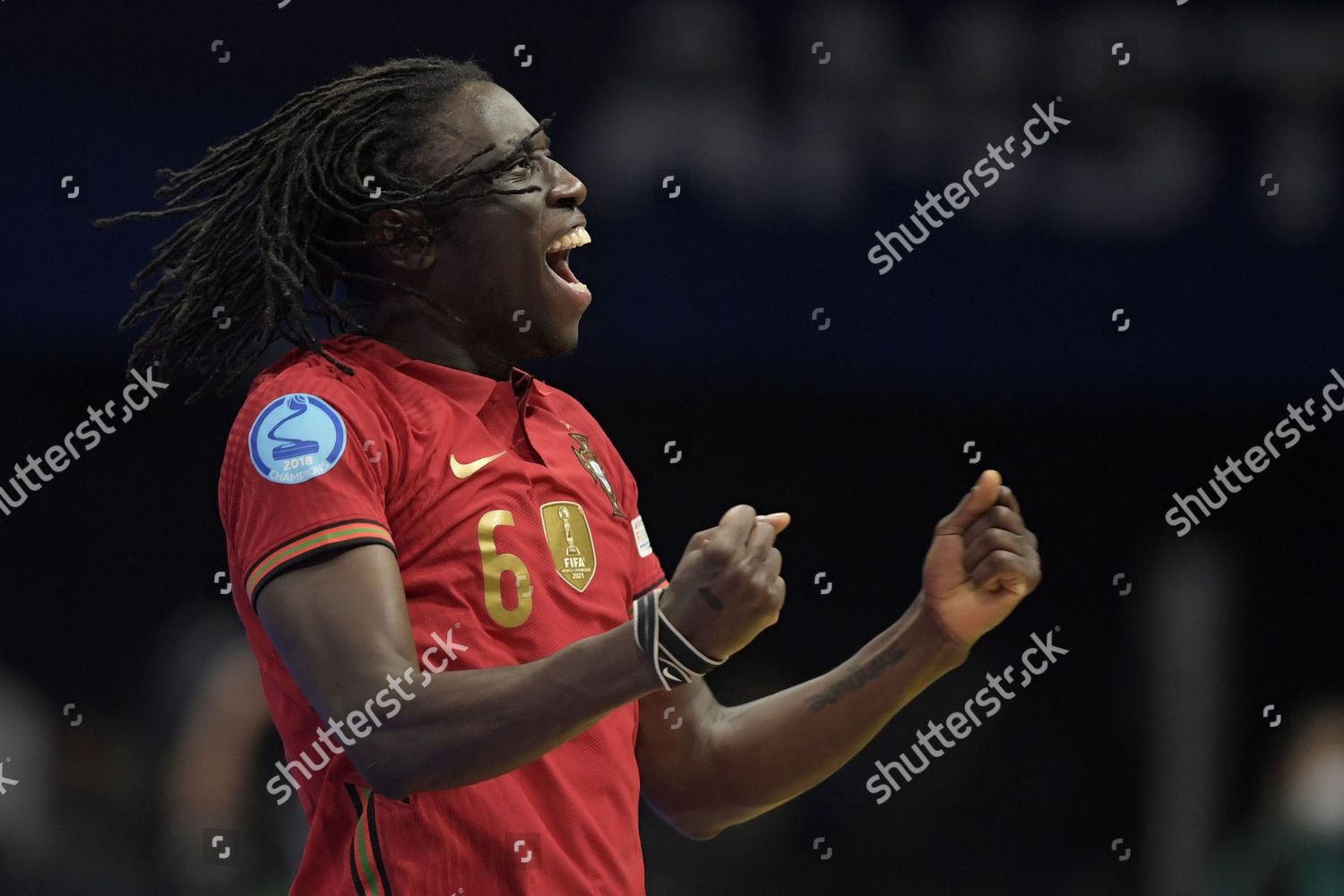 Zicky Te Portugal Futsal During Uefa Editorial Stock Photo - Stock ...