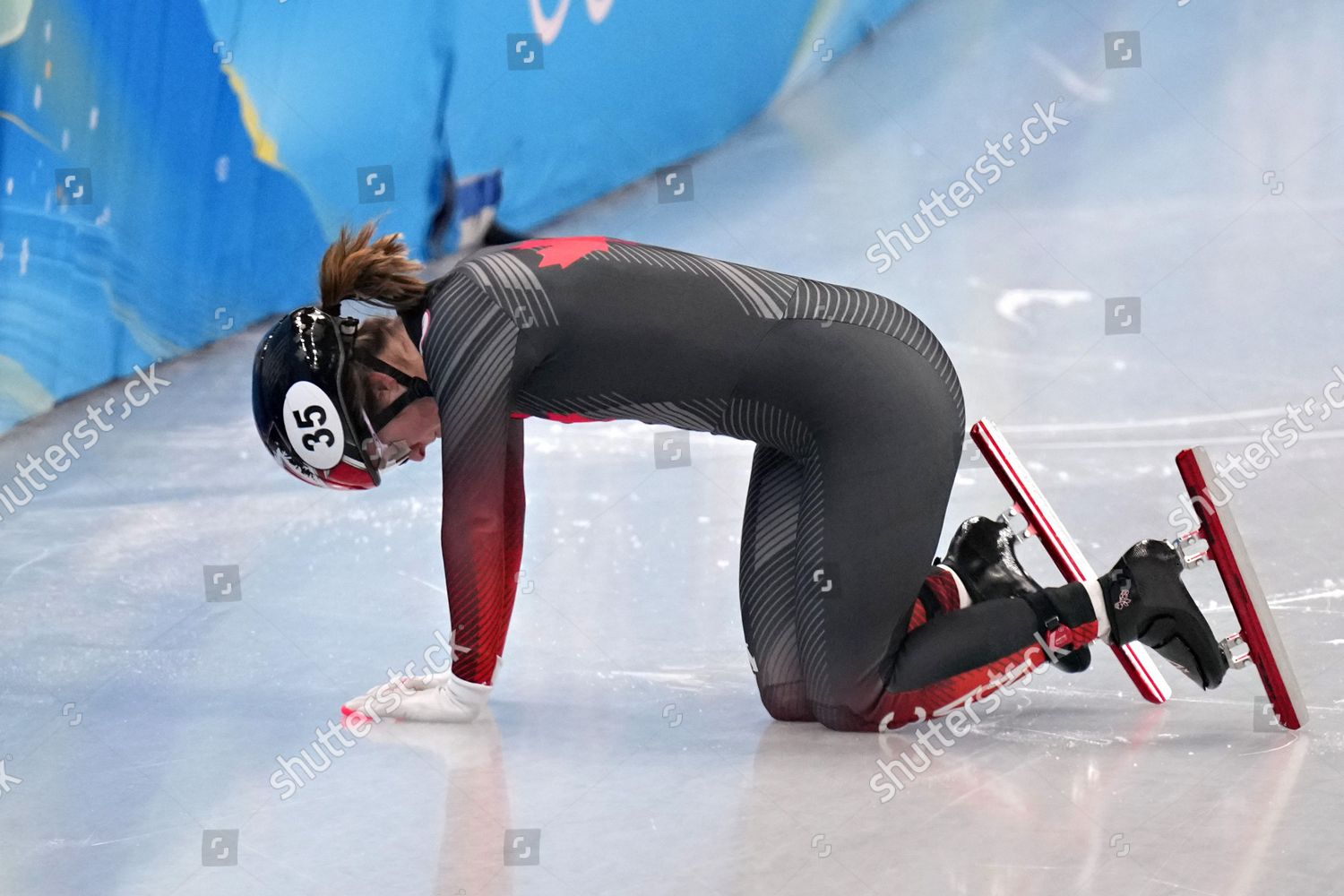 Olympic Medalist Kim Boutin Canada 35 Editorial Stock Photo - Stock ...