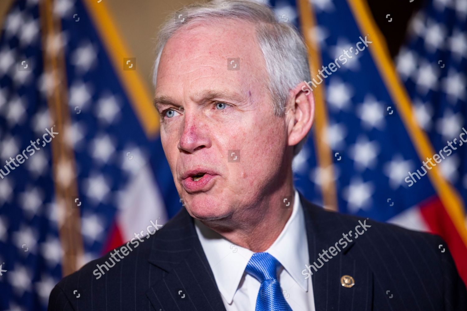 Republican Senator Wisconsin Ron Johnson Speaks Editorial Stock Photo ...