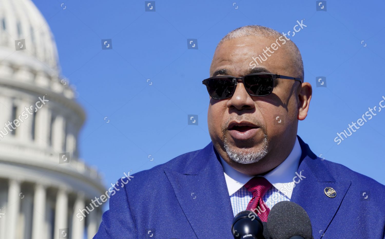 Baltimore Police Commissioner Michael Harrison Speaks Editorial Stock ...
