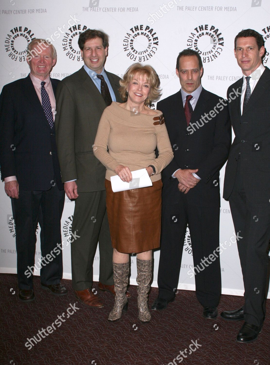 Bing West Gideon Rose Pat Mitchell Editorial Stock Photo - Stock Image ...