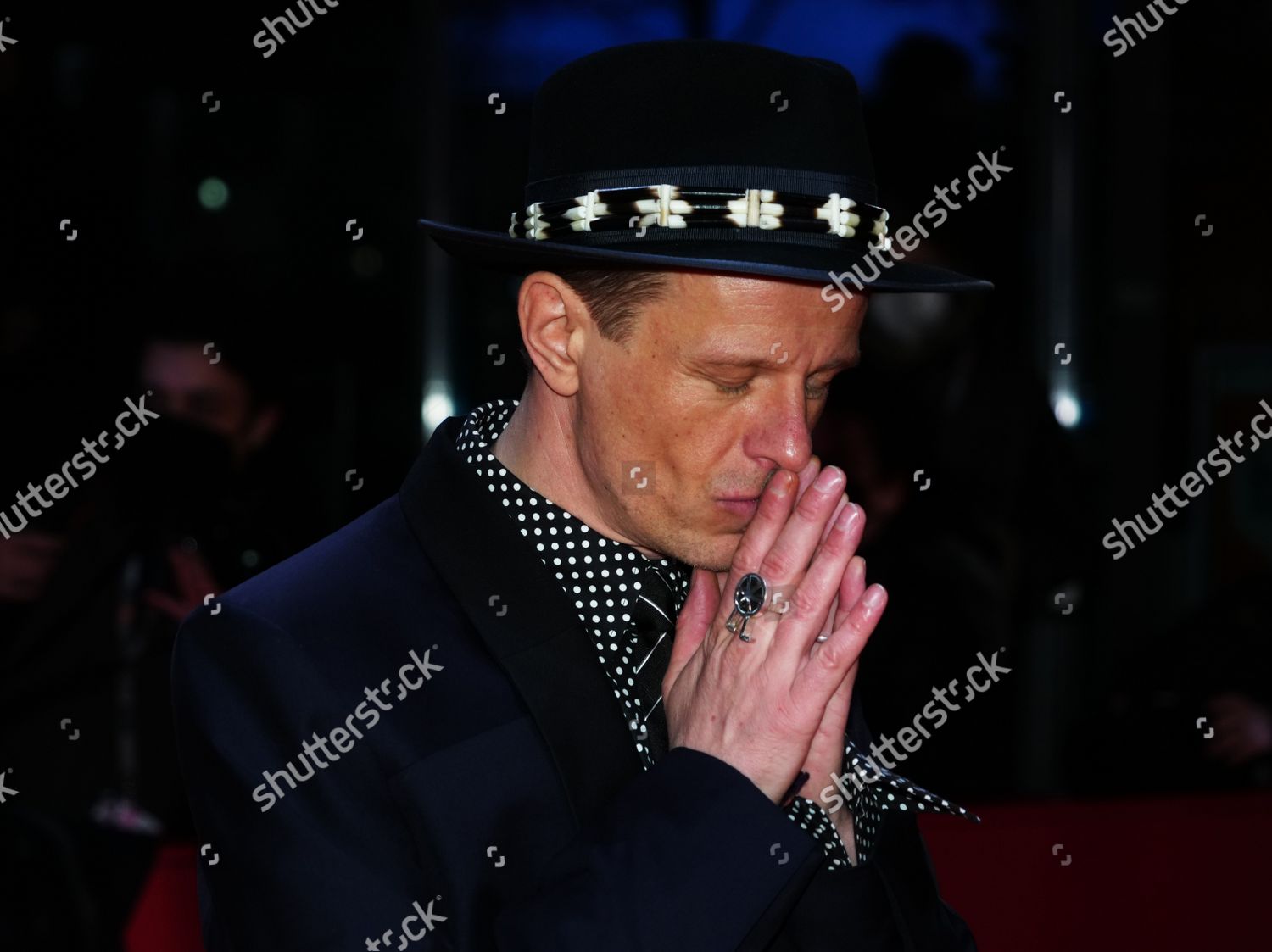 Alexander Scheer Poses On Red Carpet Editorial Stock Photo - Stock ...