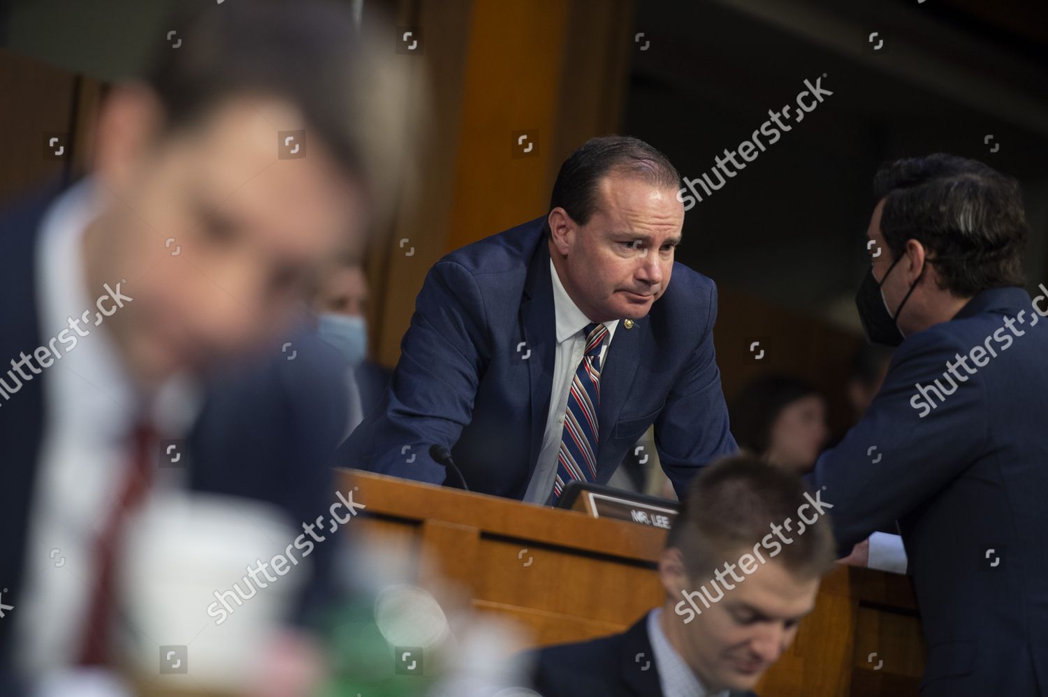 Sen Mike Lee Rut Sen Jon Editorial Stock Photo - Stock Image | Shutterstock
