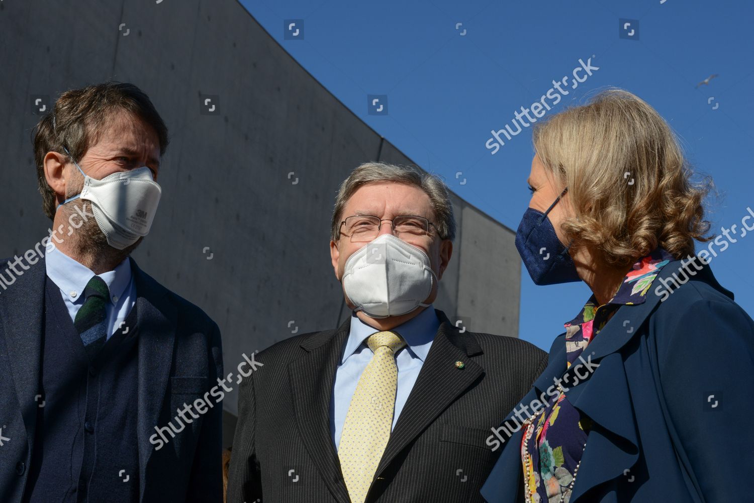 Left Right Dario Franceschini Enrico Giovannini Editorial Stock Photo ...