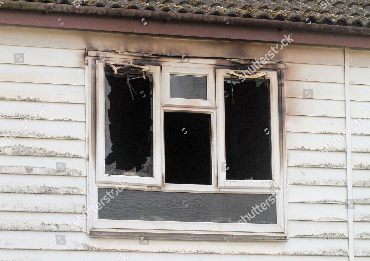 Burned Window House Where Body Nikitta Editorial Stock Photo - Stock ...