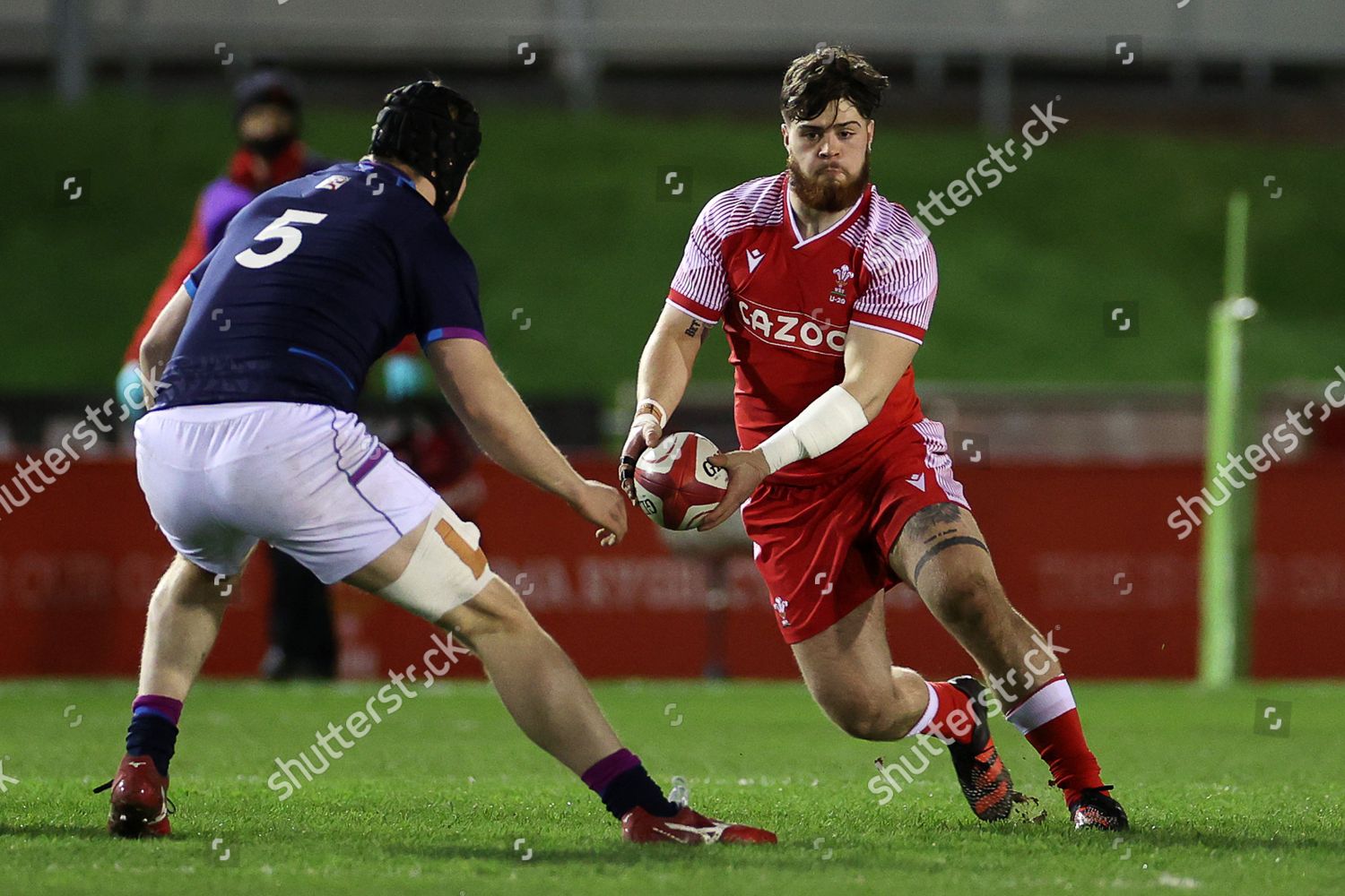 Efan Daniel Wales Challenged By Max Editorial Stock Photo - Stock Image ...