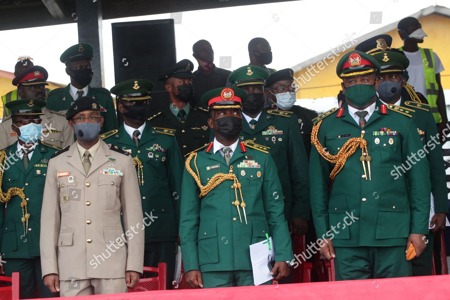 Officers Nigerian Army Attend 65th Armed Editorial Stock Photo - Stock ...
