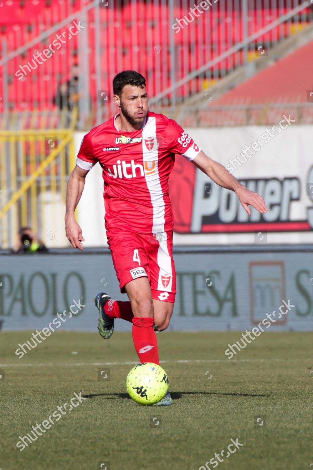 Luca Mazzitelli Ac Monza Action Editorial Stock Photo - Stock Image ...