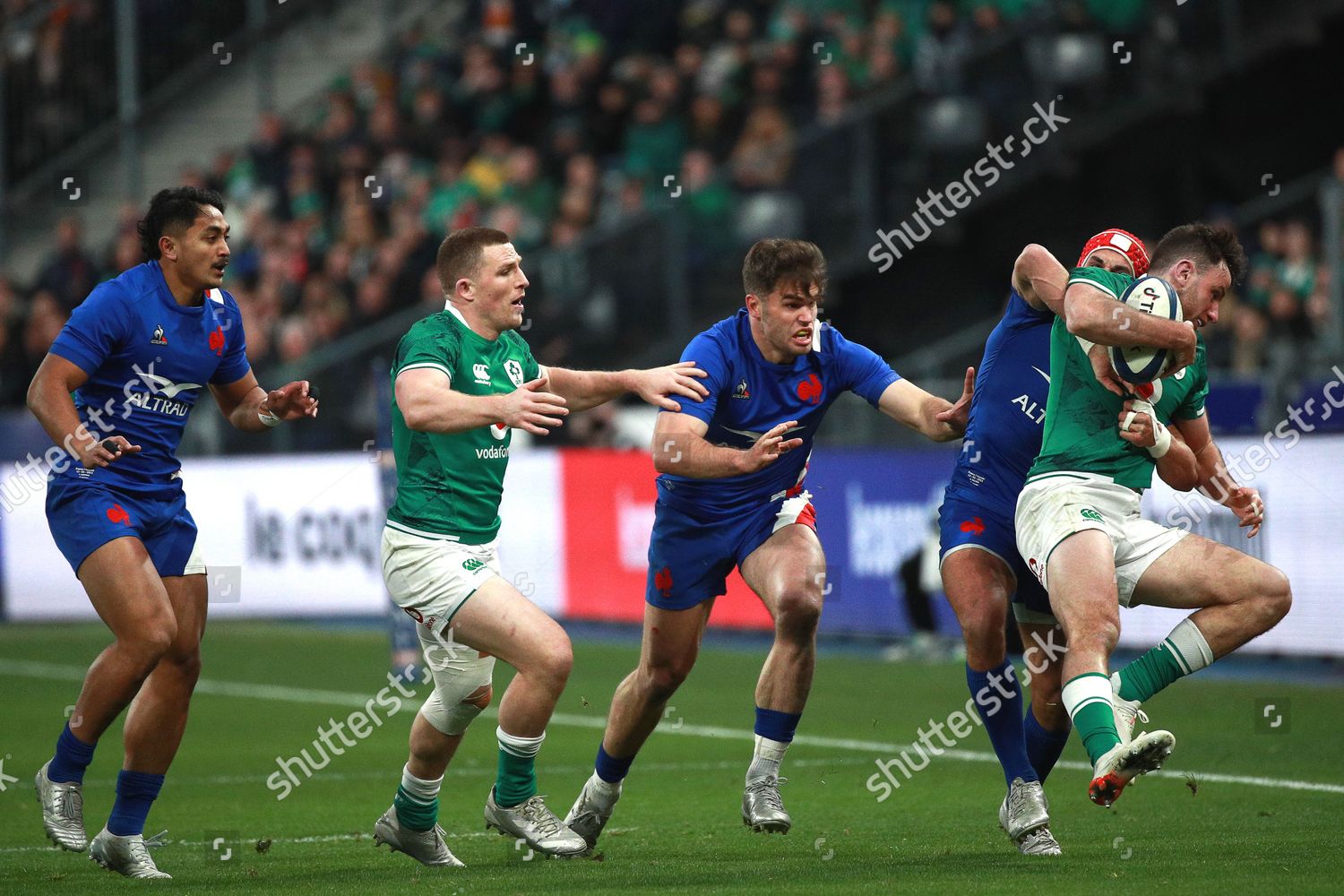 French Players Yoram Moefana L Damian Editorial Stock Photo - Stock Image | Shutterstock