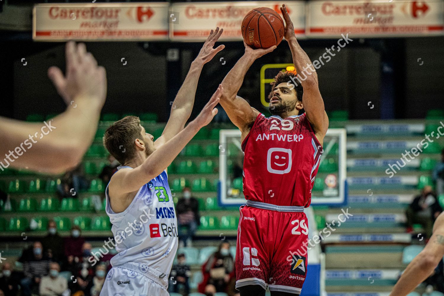 Antwerps Jeanmarc Mwema Pictured Action During Editorial Stock Photo ...
