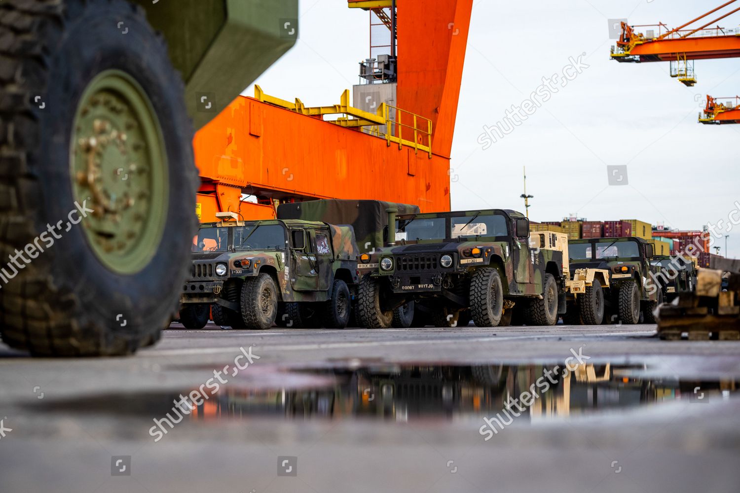 Us Army Humvees High Mobility Multipurpose Editorial Stock Photo ...
