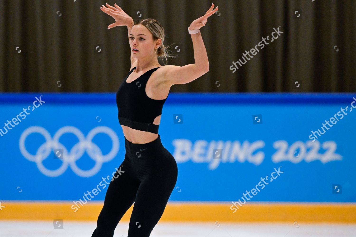 Belgian Figure Skater Loena Hendrickx Pictured Editorial Stock Photo ...