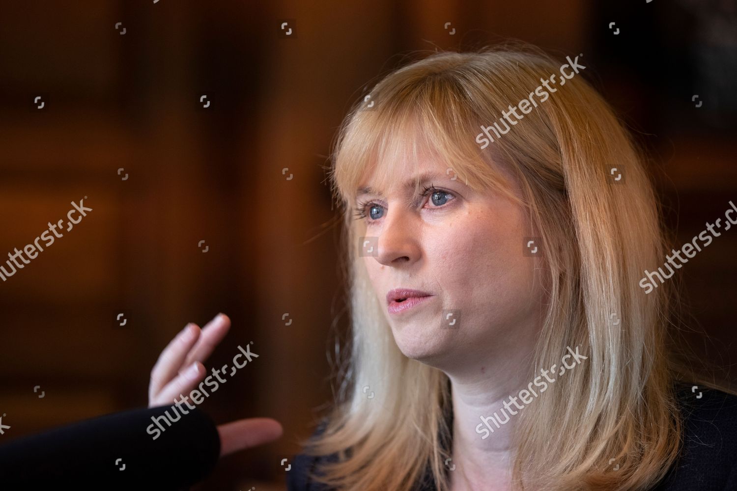 Rosie Duffield 50 Yearold Labour Mp Editorial Stock Photo - Stock Image ...