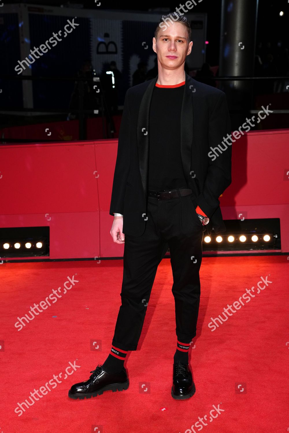 Slovenian Actor Timon Sturbej Attends 25th Editorial Stock Photo ...