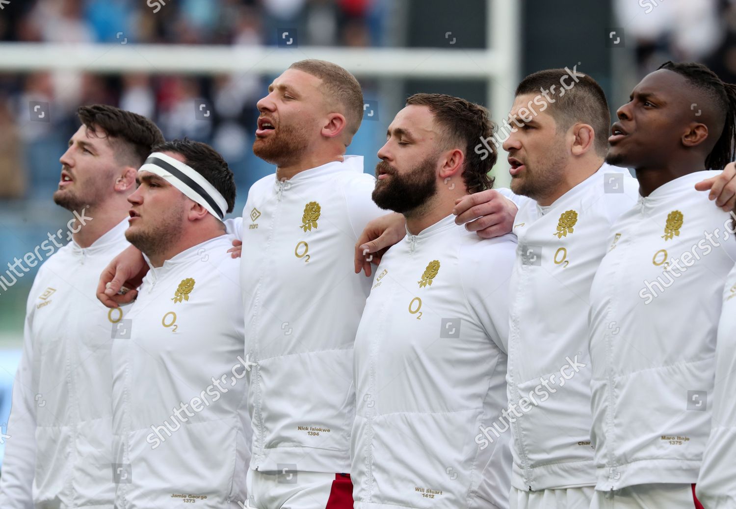 England Captain Tom Currie Far Left Editorial Stock Photo - Stock Image ...
