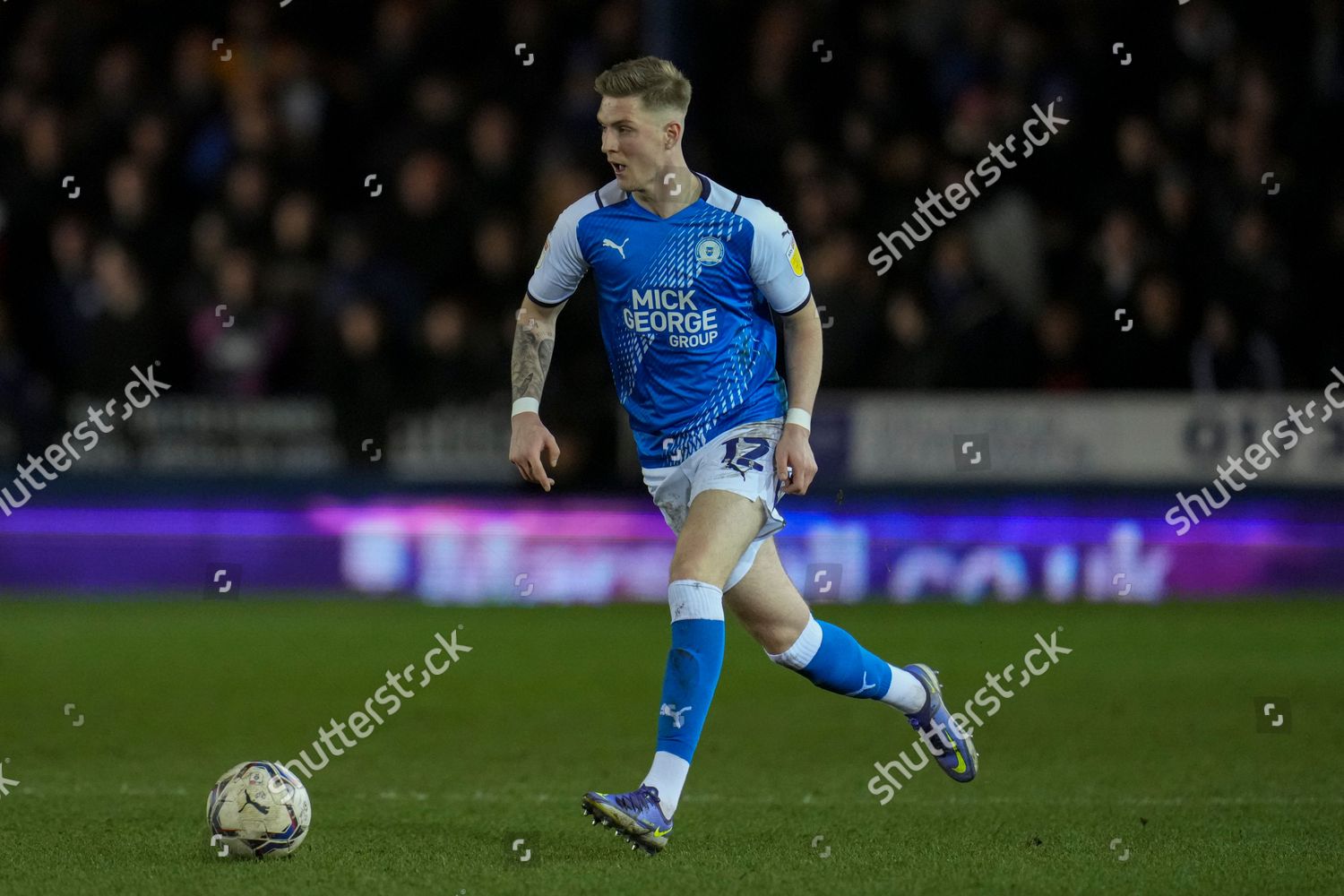 Josh Knight Peterborough United 12 Editorial Stock Photo - Stock Image ...