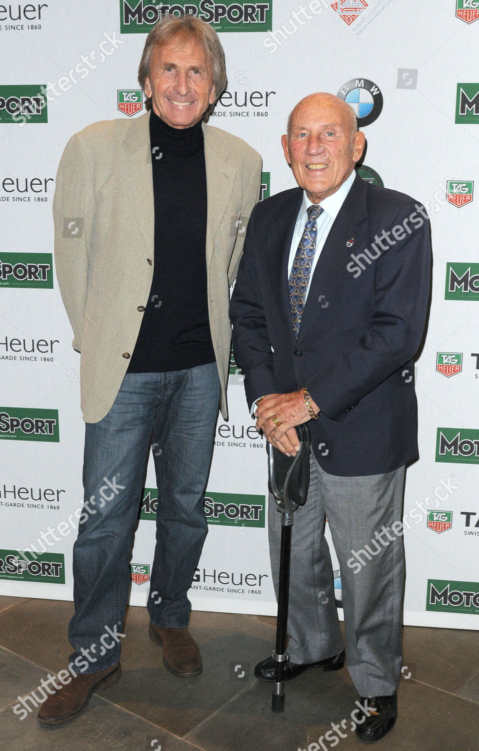 Derek Bell Sir Stirling Moss Editorial Stock Photo - Stock Image ...