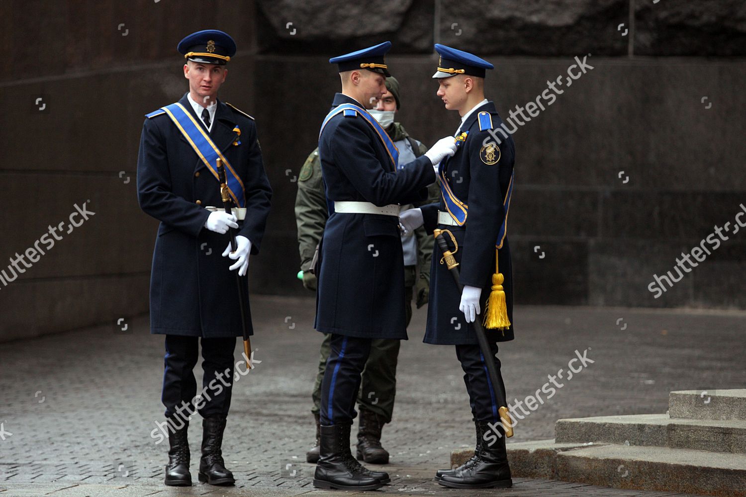Guards Honor Pictured During Solemn Ceremony Editorial Stock Photo ...