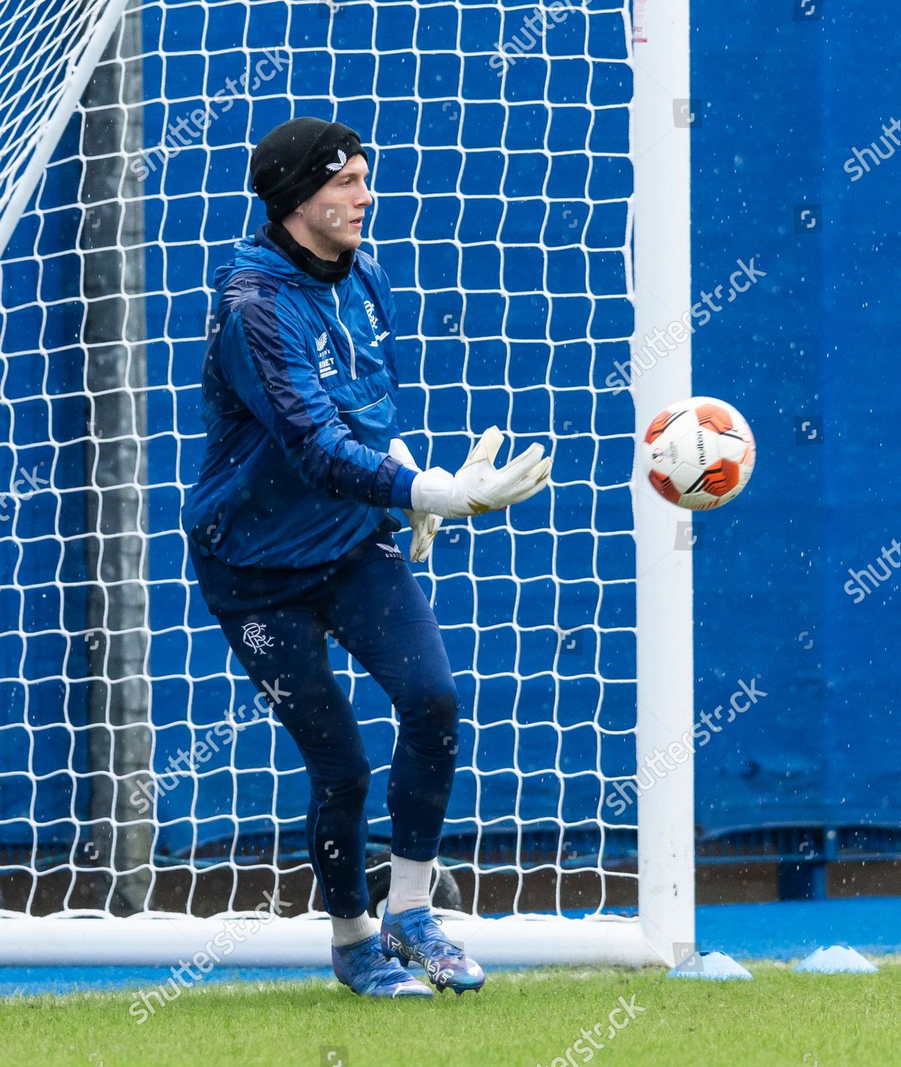 Rangers Goalkeeper Robby Mccrorie Editorial Stock Photo - Stock Image ...