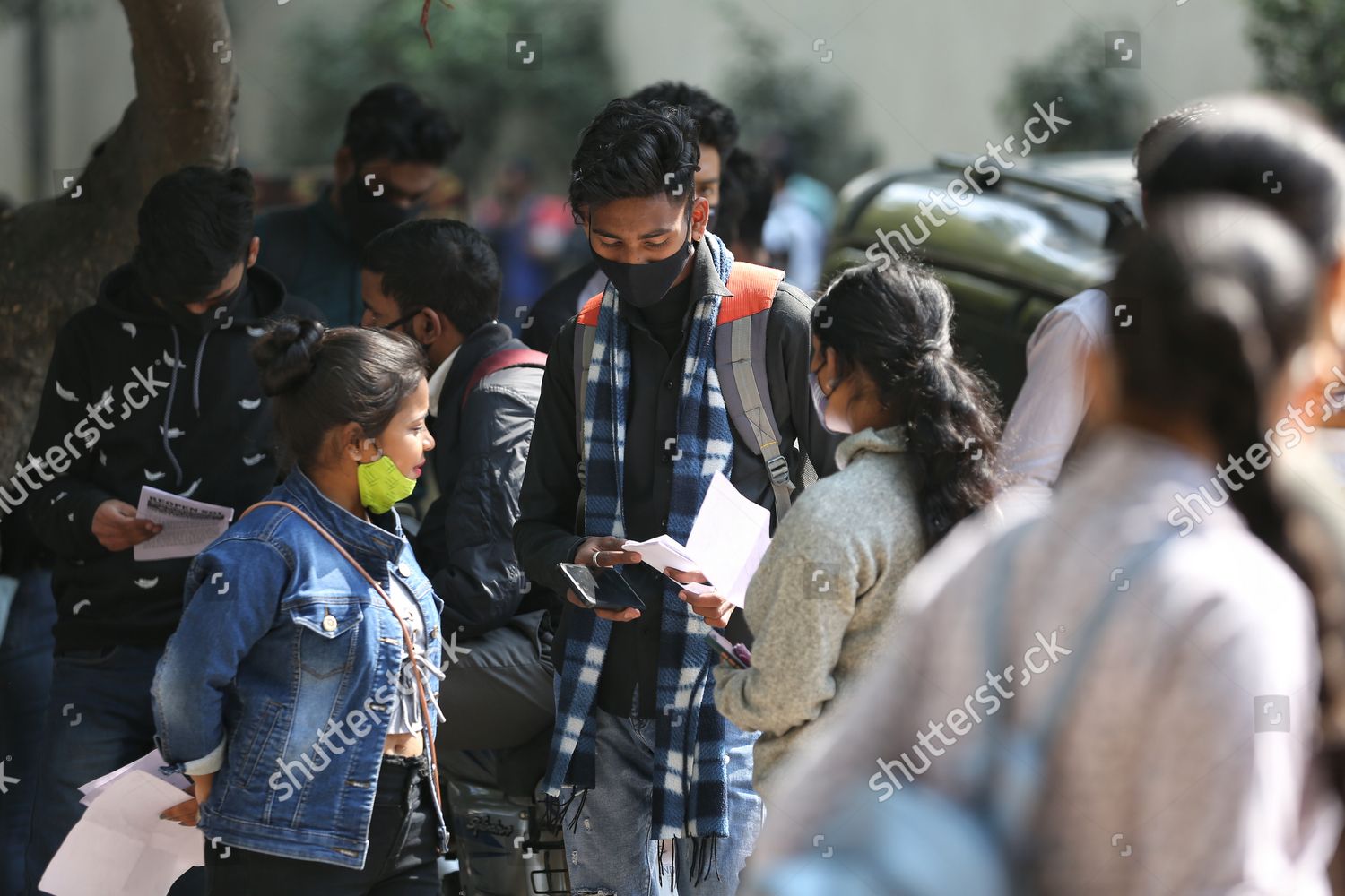 College Students Seen Inside Campus Day Editorial Stock Photo - Stock ...