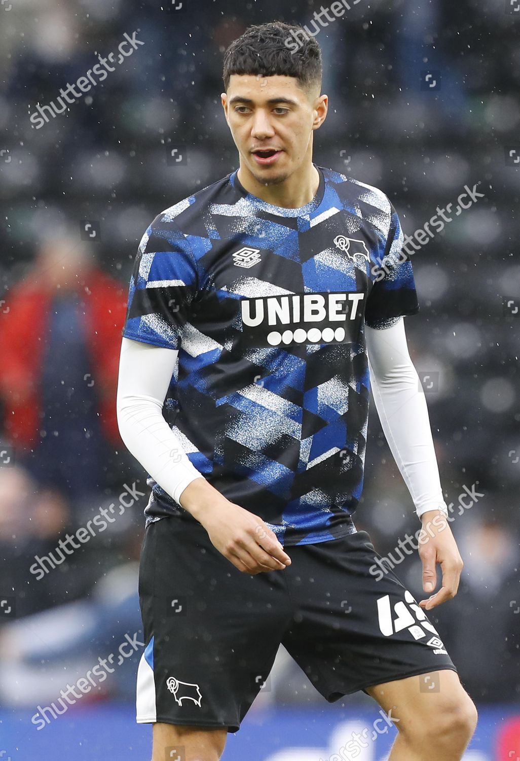 Derby County Player Luke Plange During Editorial Stock Photo - Stock ...