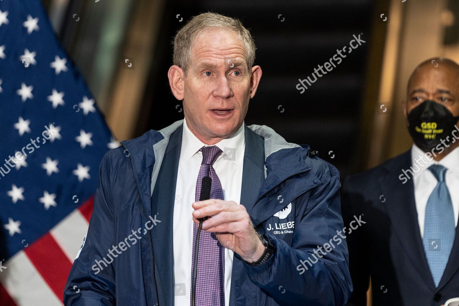 Mta Chairman Ceo Janno Lieber Speaks Editorial Stock Photo - Stock ...