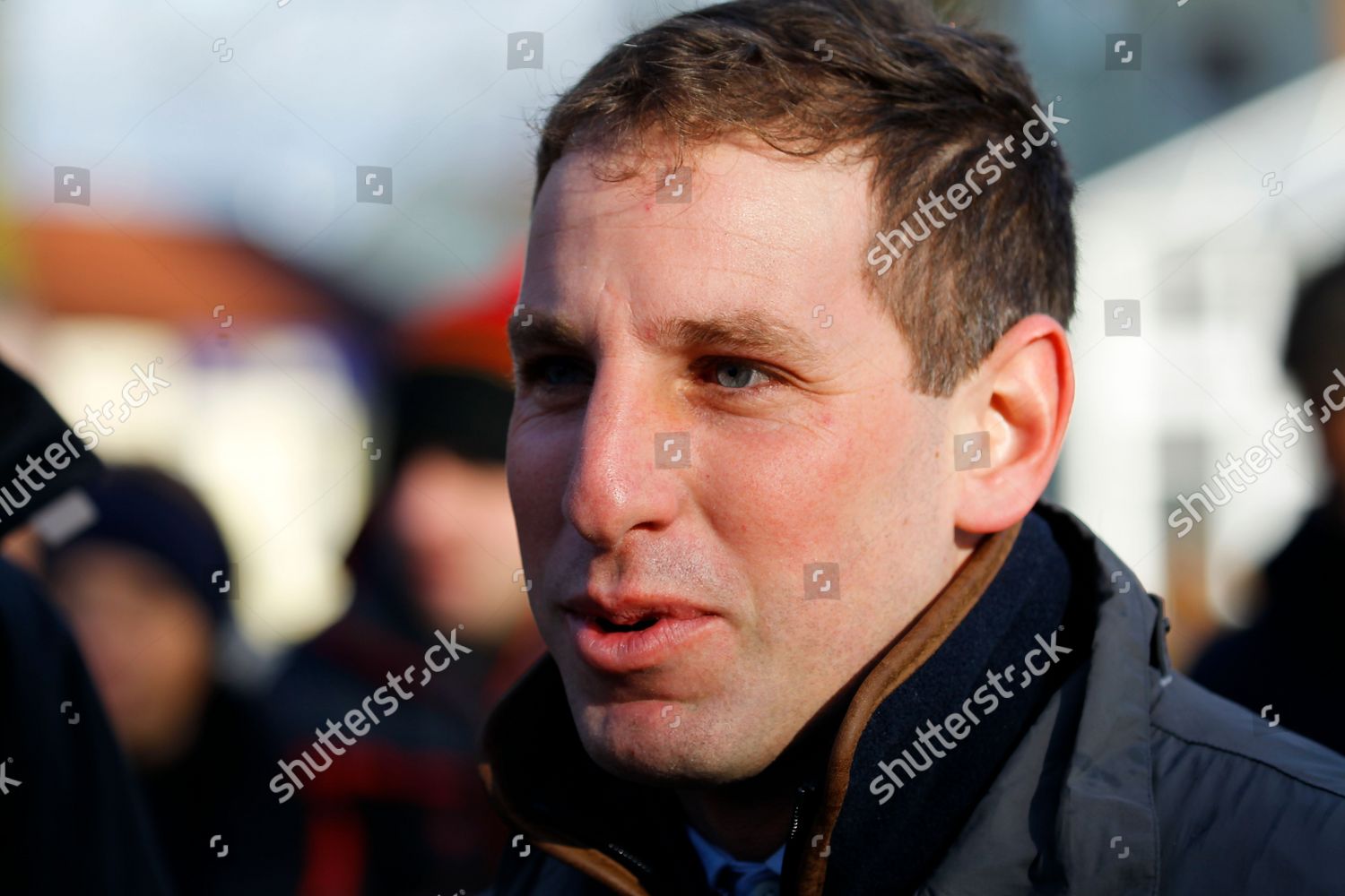 Ben Clarke Haydock After His Galloping Editorial Stock Photo - Stock ...