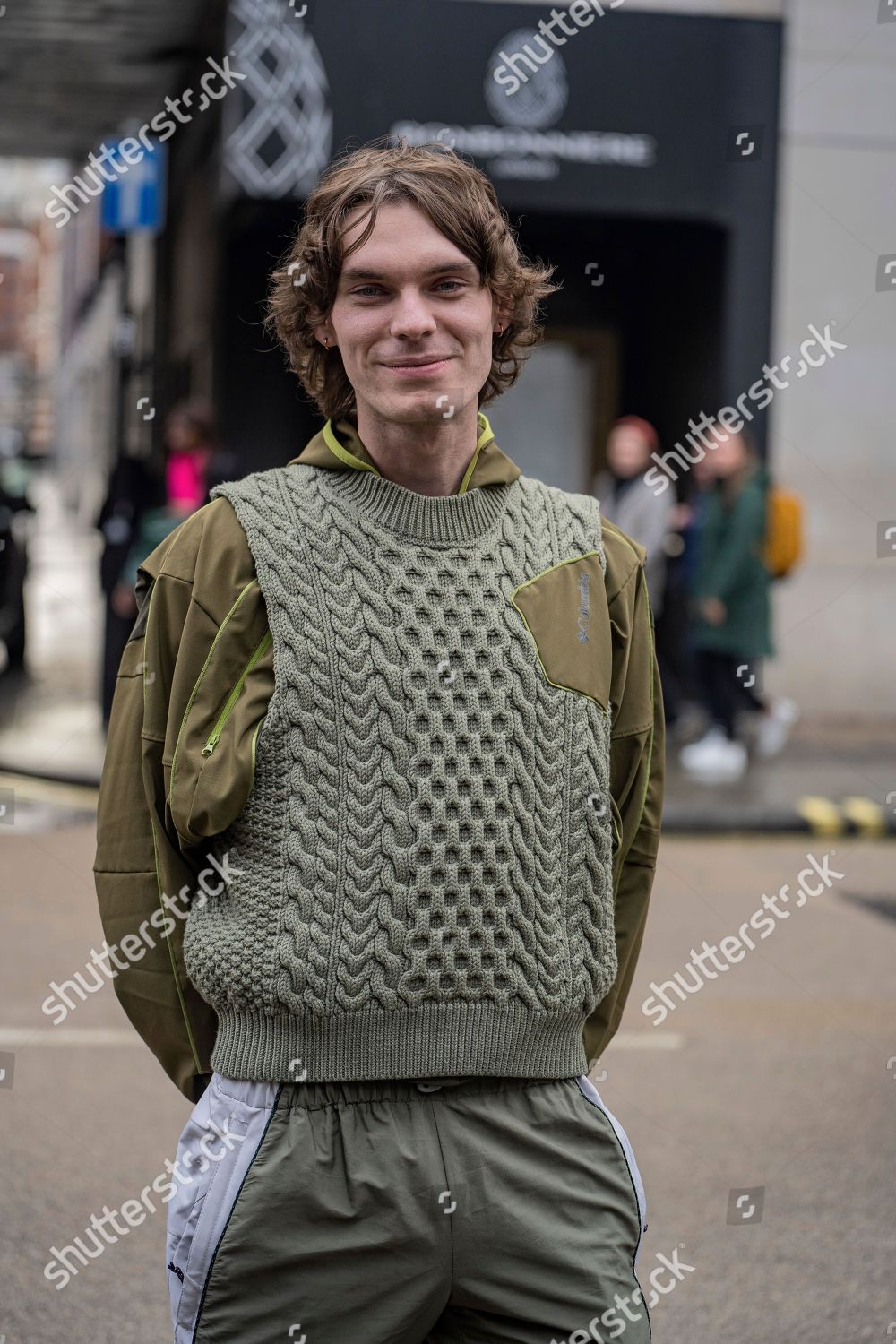 Model Danny Lomas Arriving Robyn Lynch Editorial Stock Photo - Stock ...