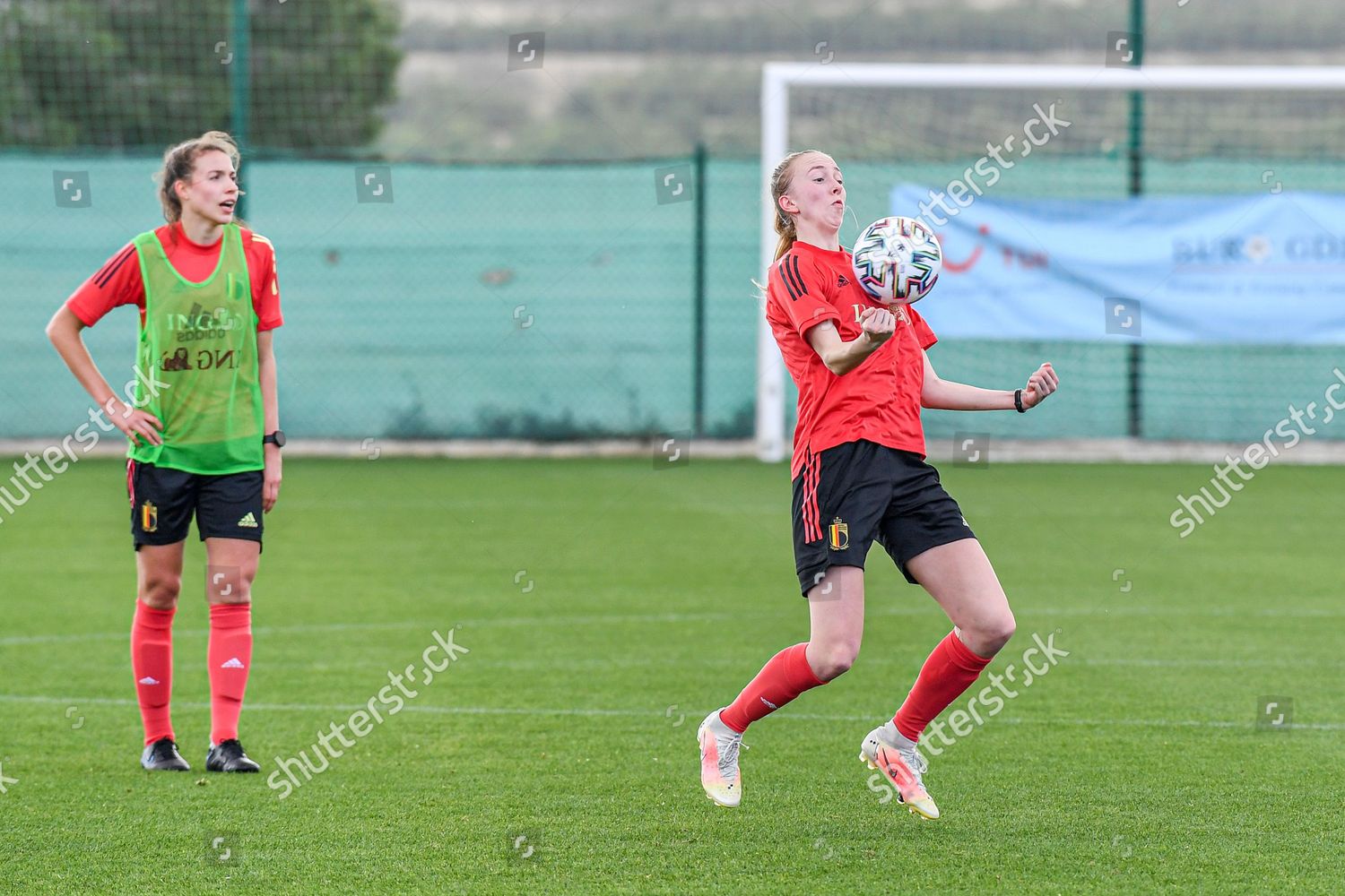 Belgiums Lisa Petry Pictured Action During Editorial Stock Photo ...