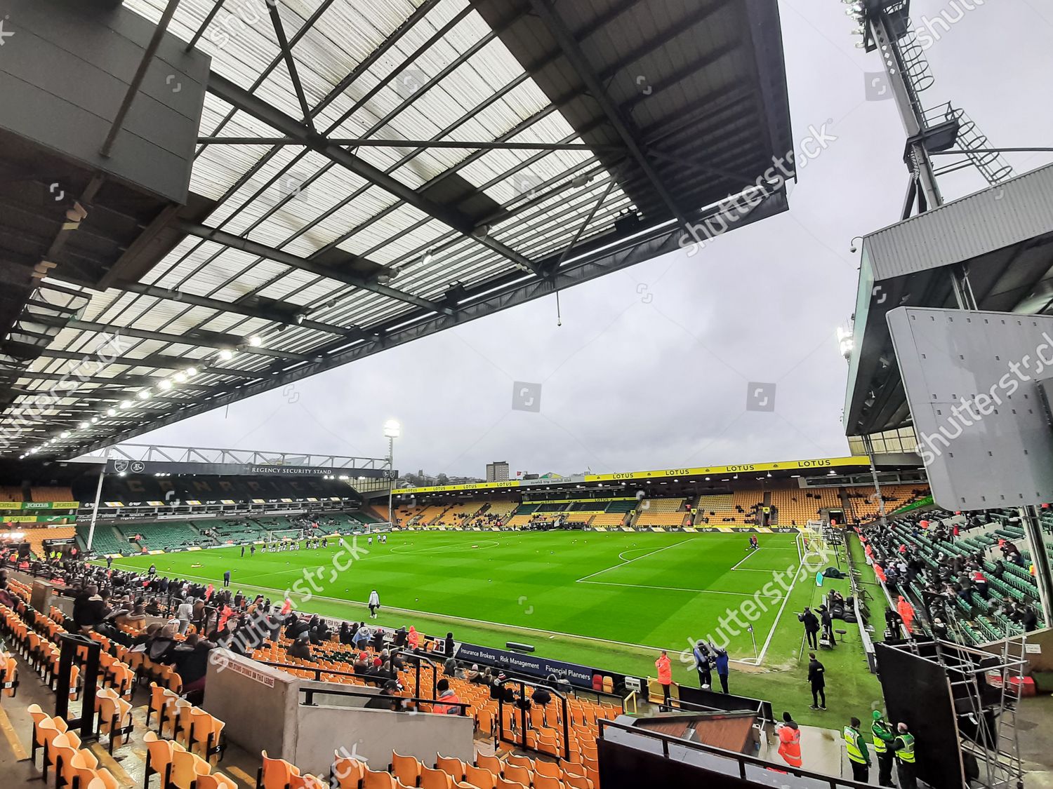 General View Inside Stadium Carrow Road Editorial Stock Photo - Stock ...