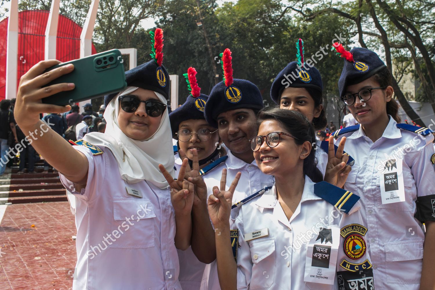 Group Volunteers Bncc Bangladesh National Cadet Editorial Stock Photo ...
