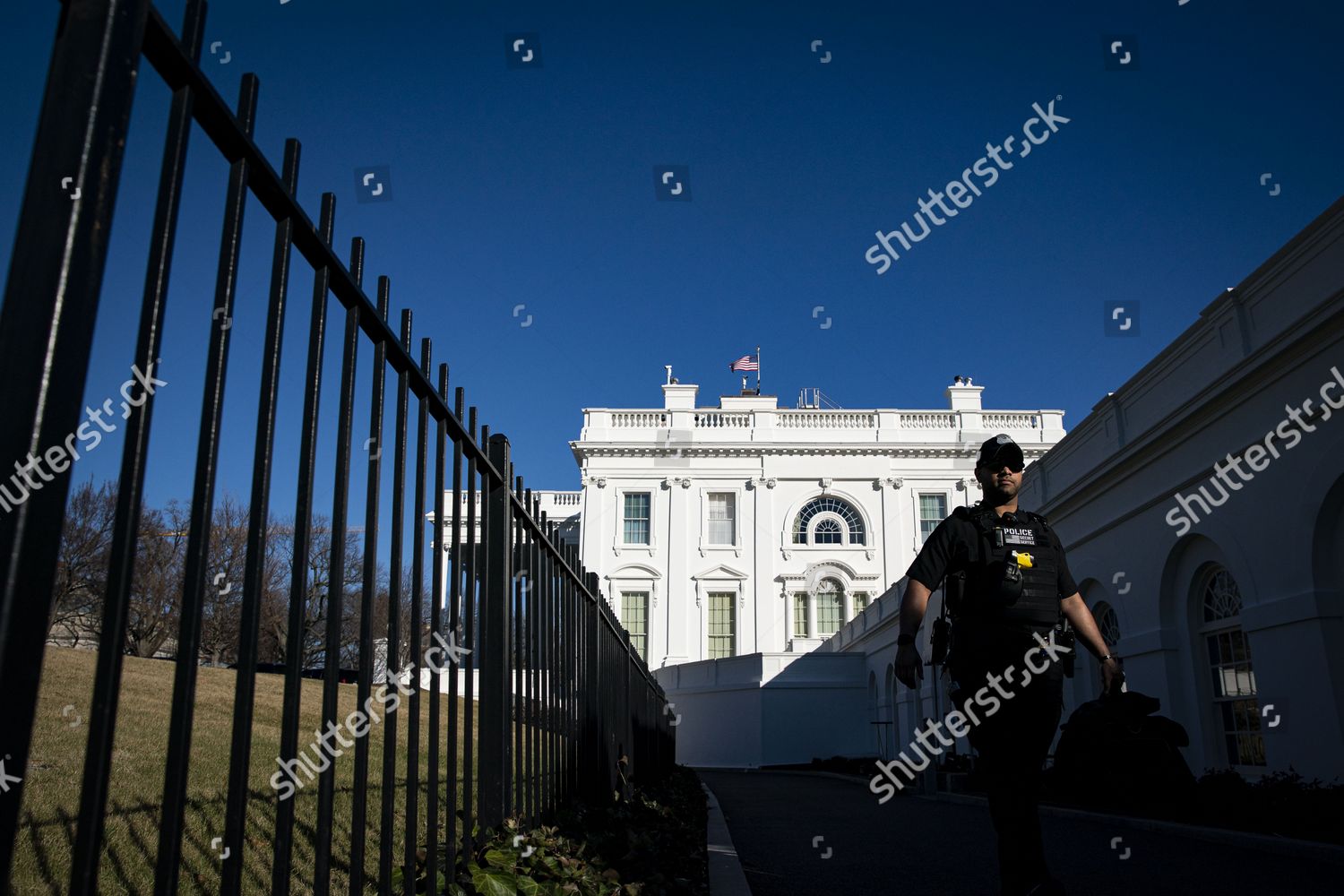 Us Secret Service Uniformed Division Officer Editorial Stock Photo ...