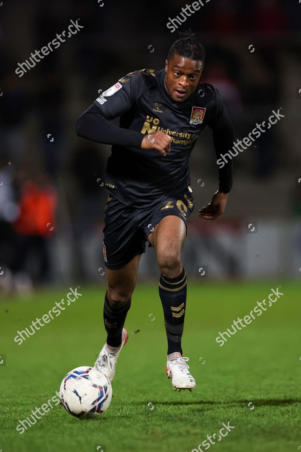 Tyler Magloire Northampton Town Editorial Stock Photo - Stock Image ...