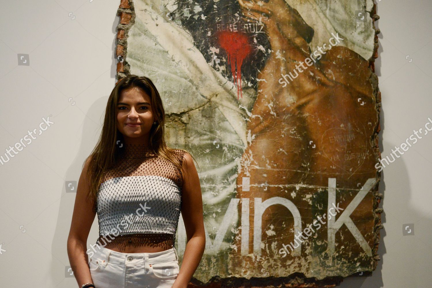 Elena Cauduro Perez Poses During Tour Editorial Stock Photo - Stock ...