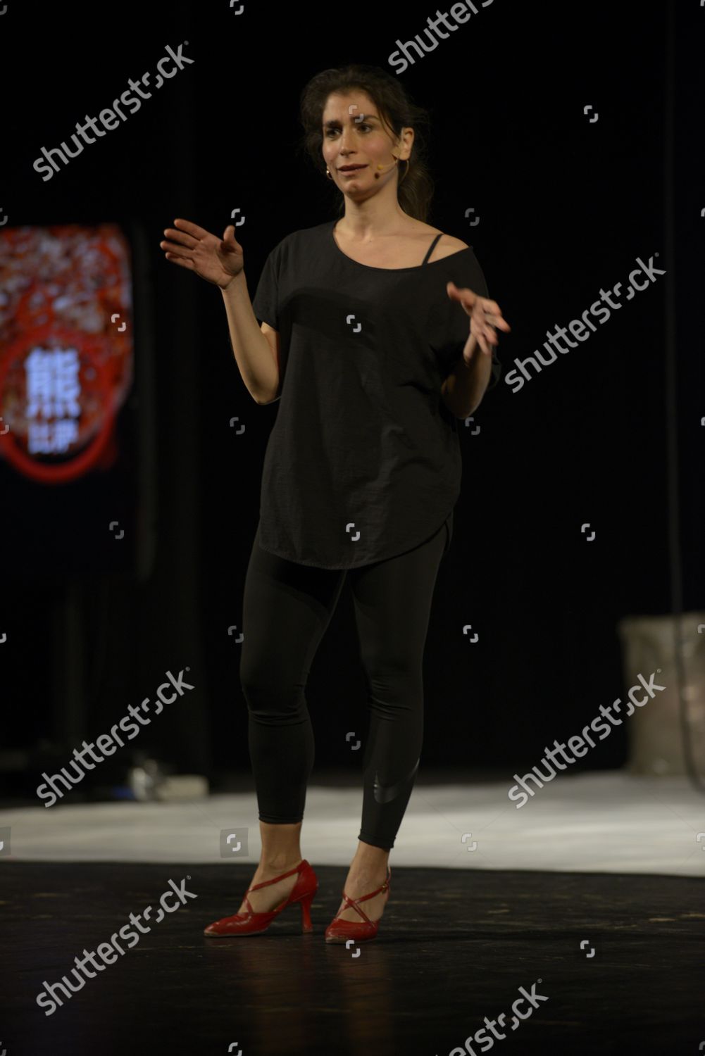 Giulia Michelini Paola Michelini Perform On Editorial Stock Photo ...