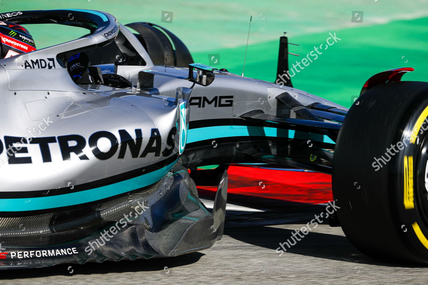 Sidepods Technical Details Mercedes Amg F1 Editorial Stock Photo ...