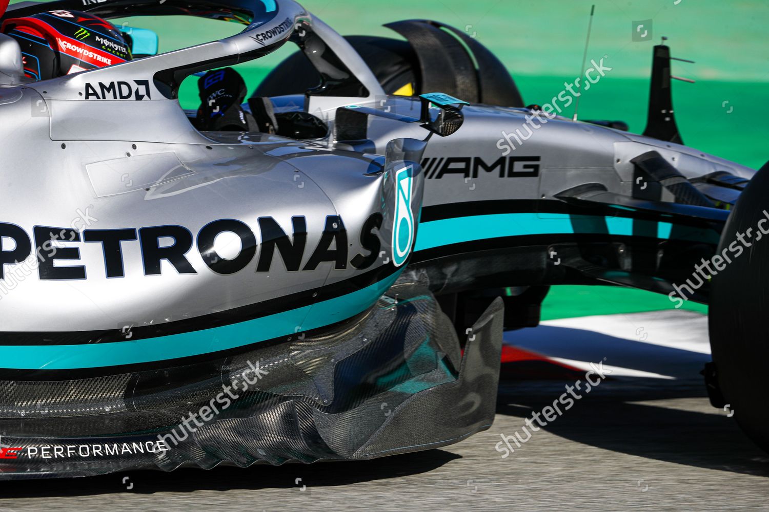 Sidepods Technical Details Mercedes Amg F1 Editorial Stock Photo ...