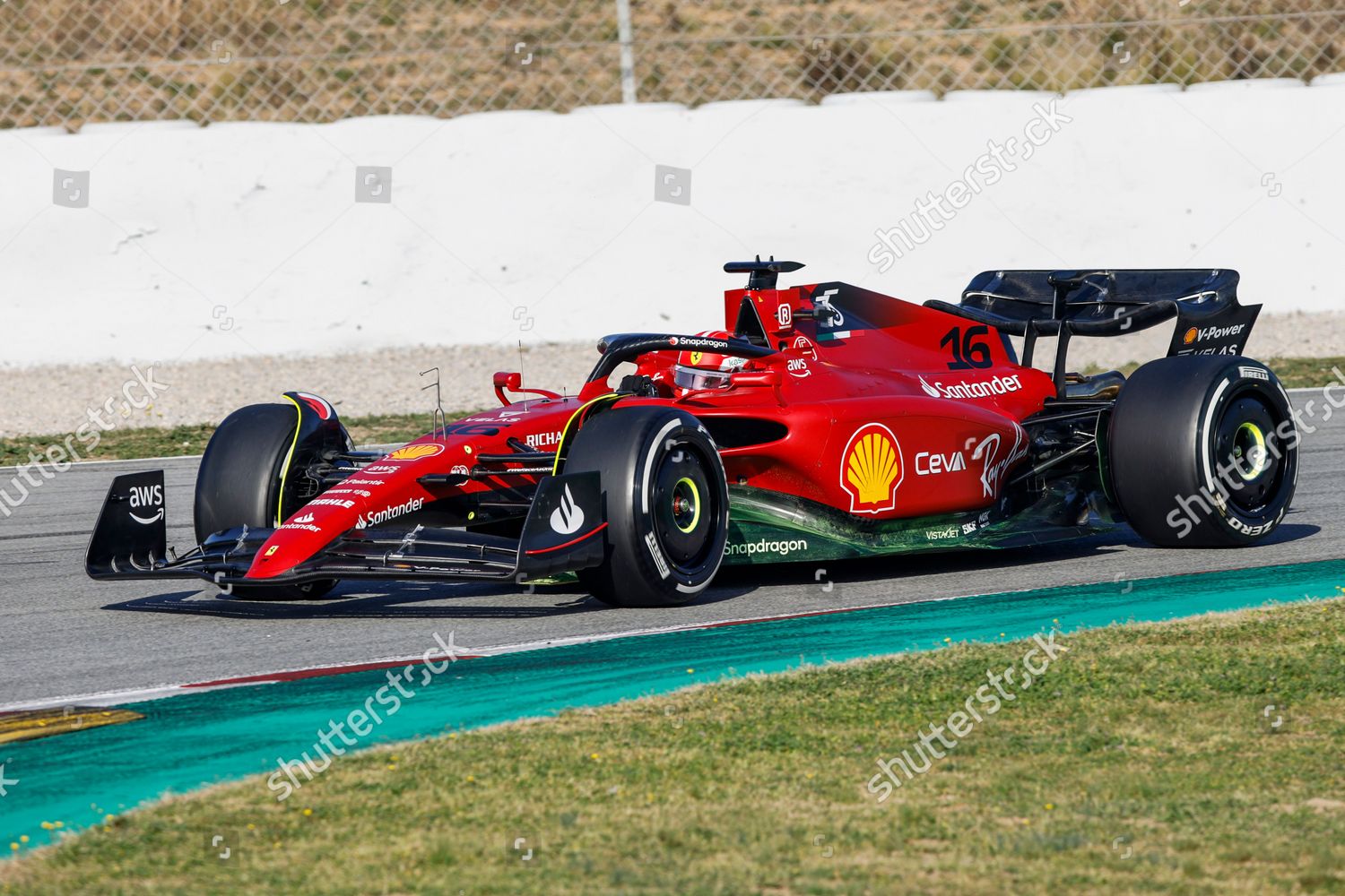 16 Charles Leclerc Scuderia Ferrari F175 Editorial Stock Photo - Stock ...