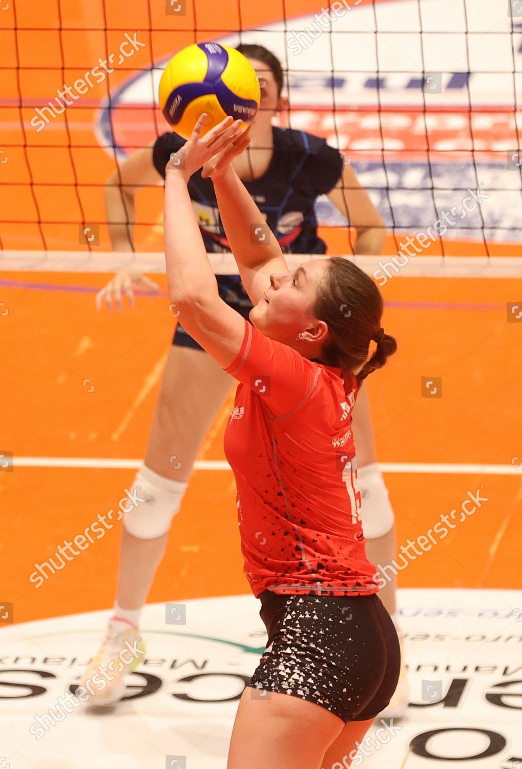 Charlerois Flore Evrard Pictured Action During Editorial Stock Photo ...