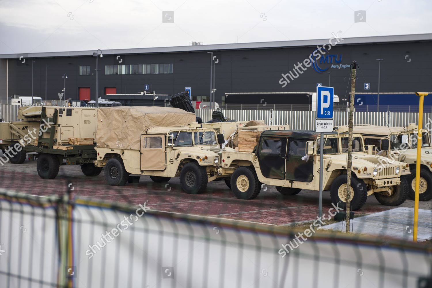 Us Army Humvees Seen Queue Military Editorial Stock Photo - Stock Image ...
