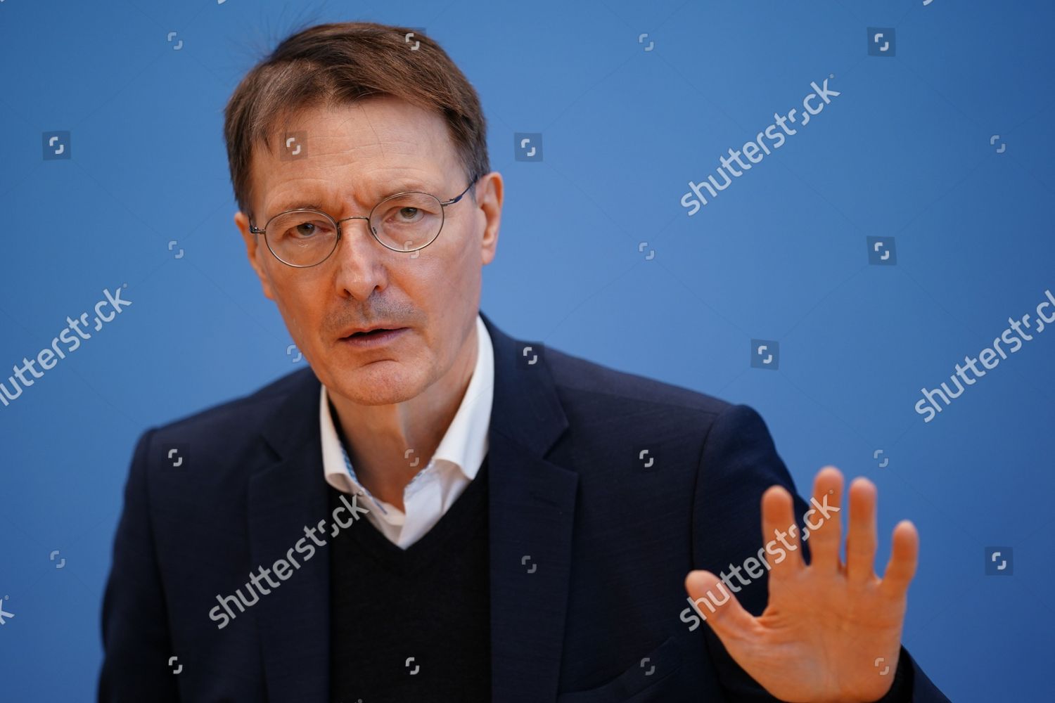 German Health Minister Karl Lauterbach Speaks Editorial Stock Photo ...