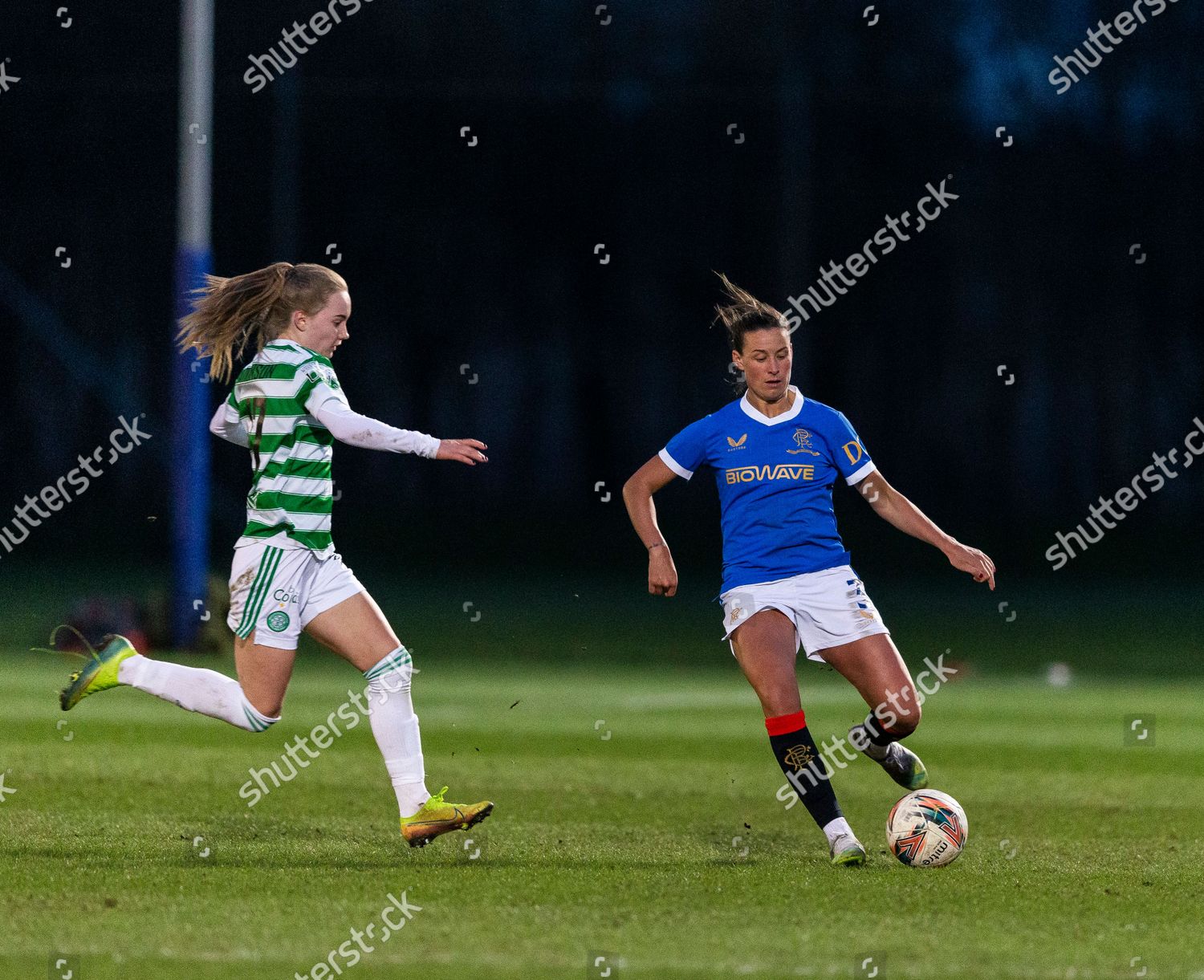 Rangers Womens Defender Demi Vance Editorial Stock Photo - Stock Image ...
