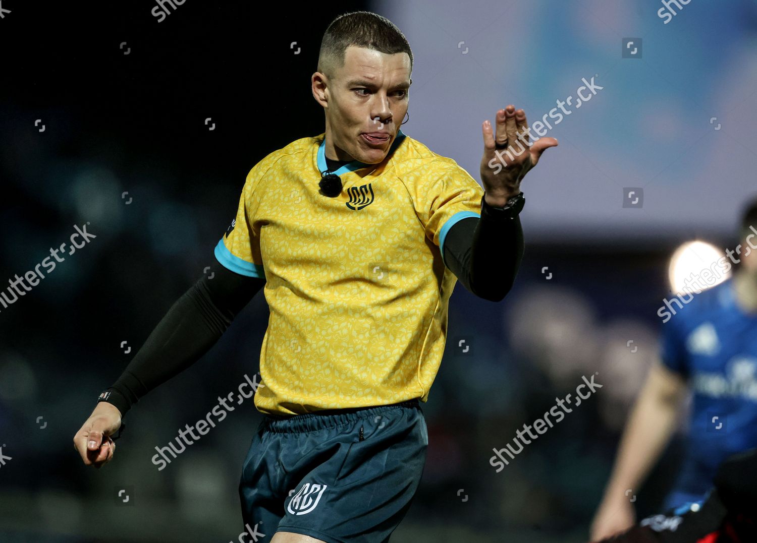 Leinster Vs Emirates Lions Referee Craig Editorial Stock Photo - Stock ...