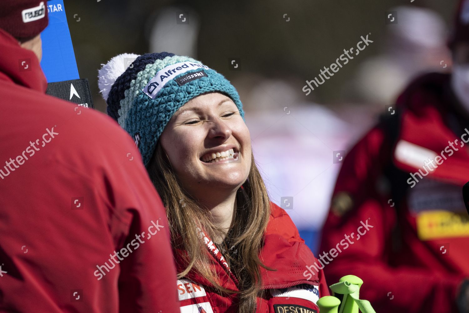 Priska Nufer Switzerland Reacts Finish Area Editorial Stock Photo ...