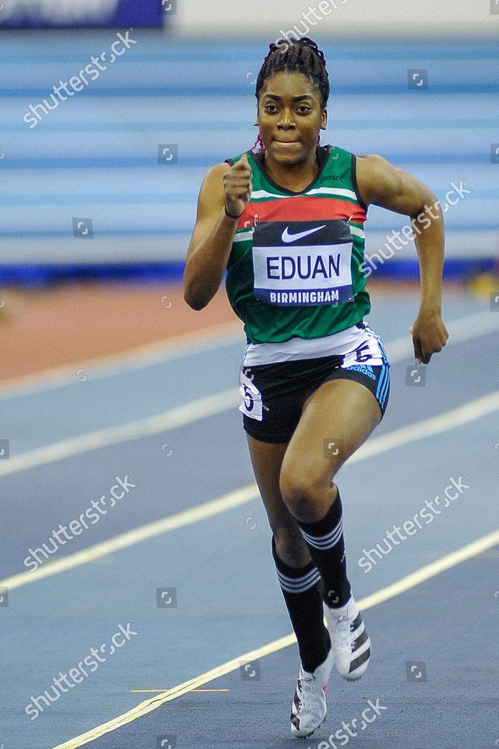 Womens 60m Heats Success Eduan During Editorial Stock Photo - Stock ...