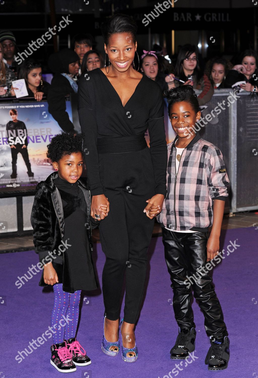 Jamelia Her Children Editorial Stock Photo - Stock Image | Shutterstock